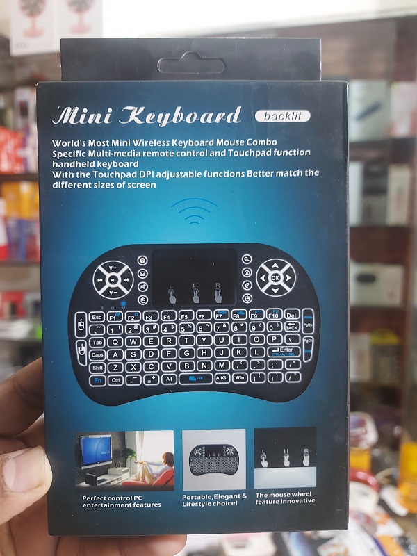 Buy Best Mini Wireless Keyboard Rechargeable with Touchpad backlit ... Buy Best Mini Wireless Keyboard Rechargeable with Touchpad backlit ...